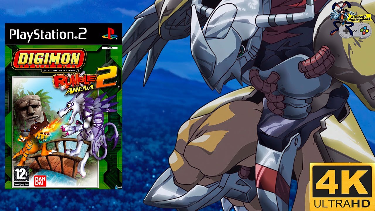 ☄️💥🔥 Digimon Rumble Arena 2 4K HD | Gameplay / Longplay Completo | PS2 ...