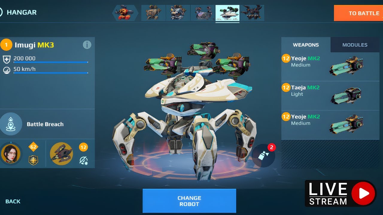 War Robots IMUGI Update 8.8.8 Overview — Silent Buff? How Strong Is It ...