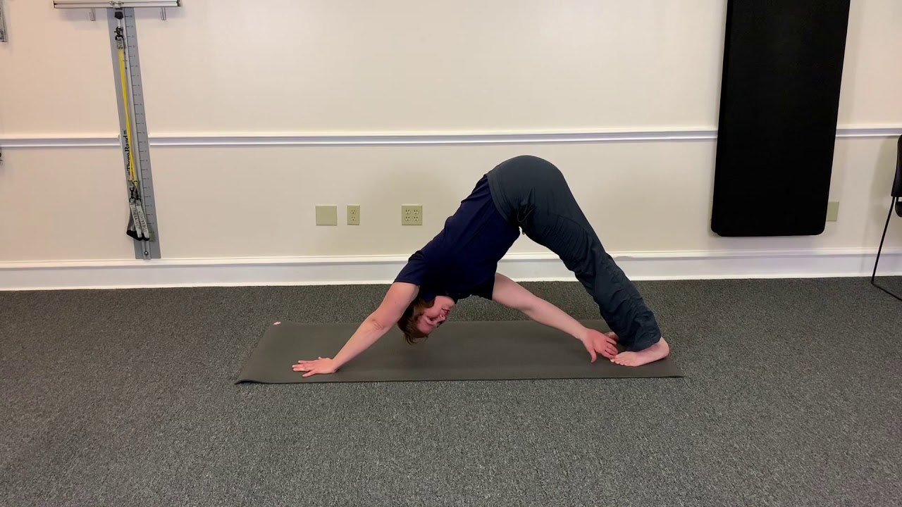 Plank to Toe Taps for Mobility and Core and Shoulder Stability with ...