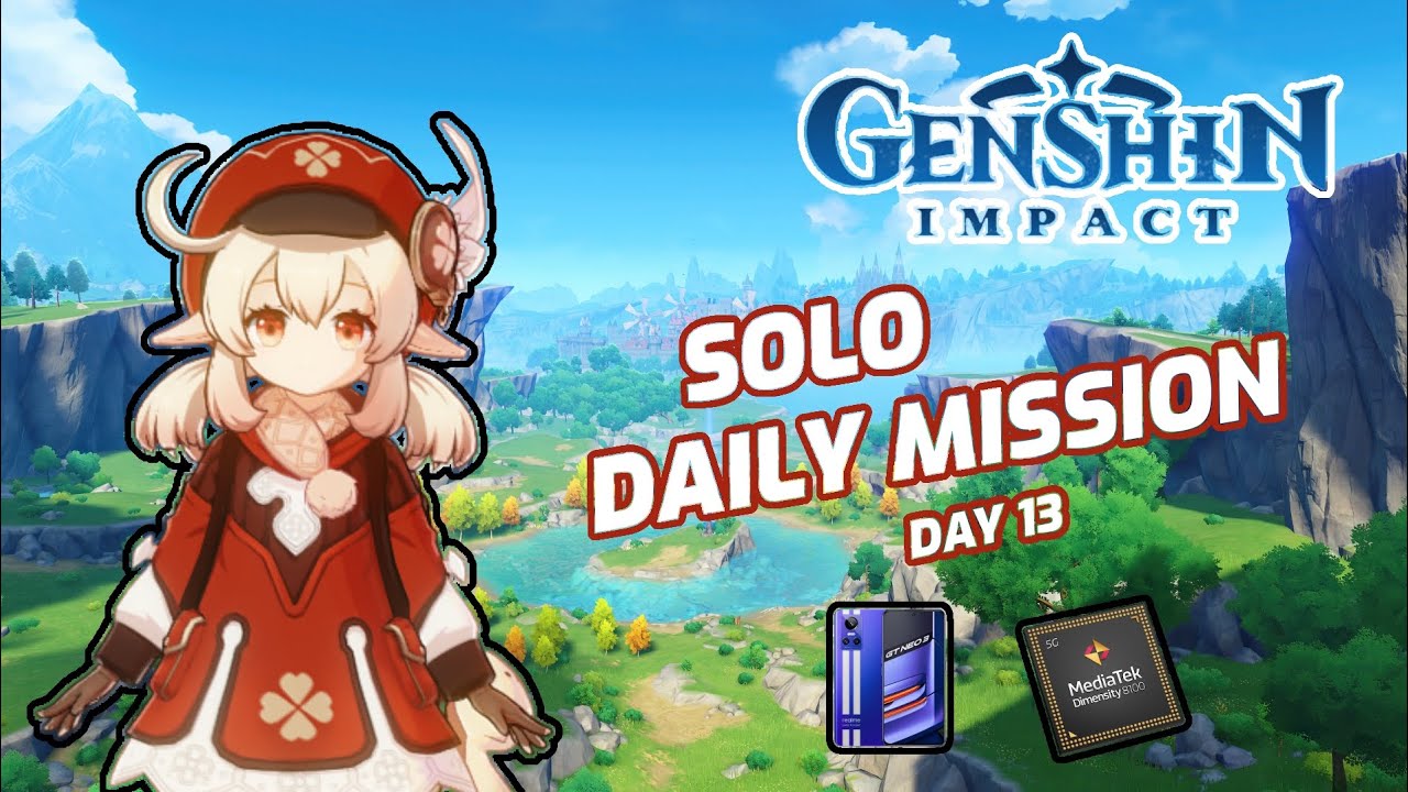 [60 FPS MEDIUM] [Realme GT Neo 3] Genshin Impact Android - Klee Solo ...