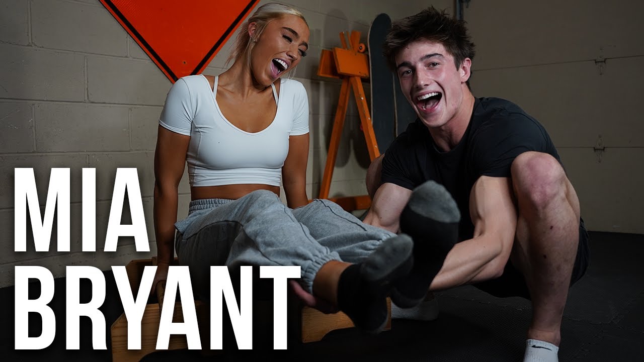 Stretching with Mike Episode 3 Mia Bryant - YouTube