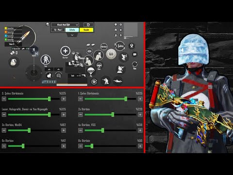 PUBG Mobile 3 Parmak Kontrol ve Hassasiyet Ayarları I Pubg Mobile 3.8