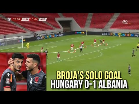 Breaking down Armando Broja's Impressive Goal (Hungary 0-1 Albania)