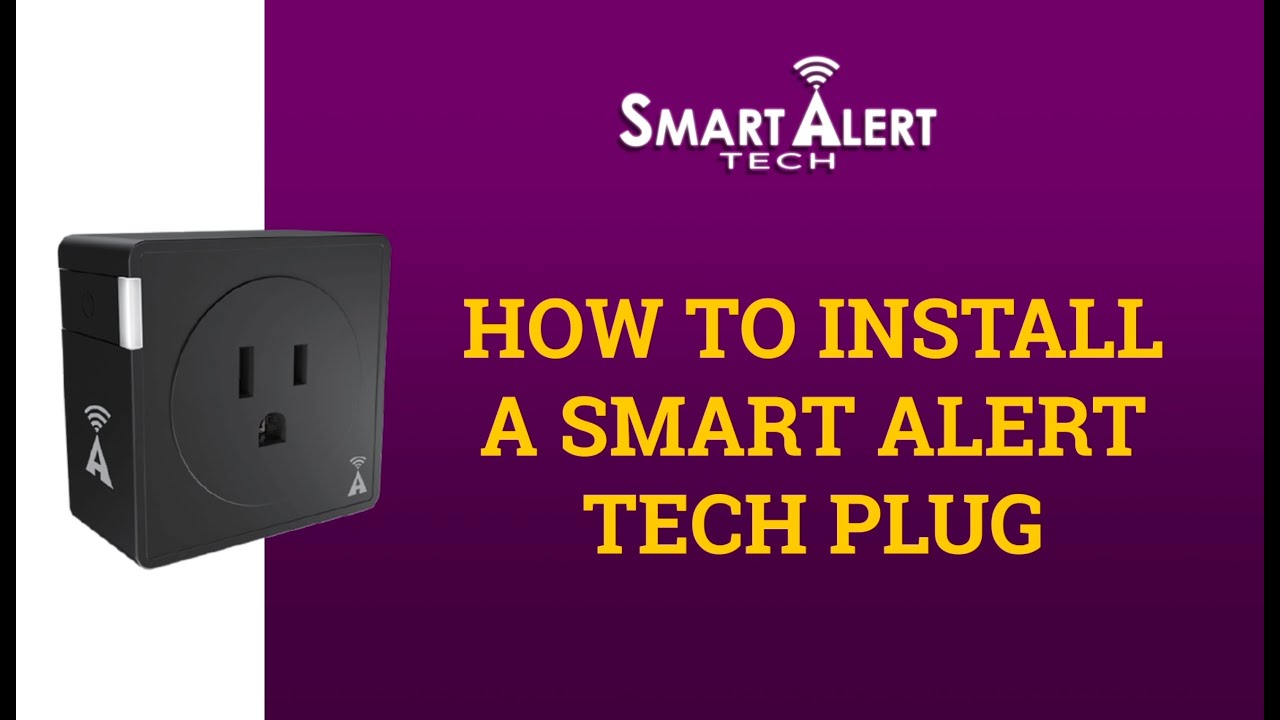 How to Install a Smart Alert Tech Plug - YouTube