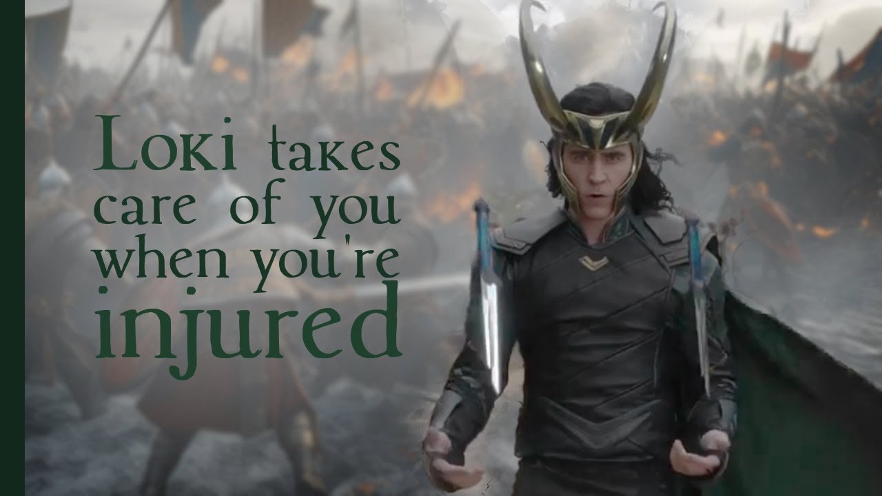 Loki takes care of you when you're injured | Marvel ASMR - war sounds ...