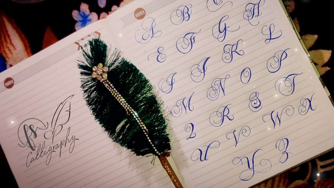 How to Easy Write Creative Lettering Stylish Alphabet ️ Cursive Writing ...