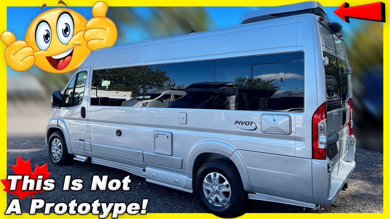 2024 Roadtrek PIVOT Euro-Style Camper Van with Duo Space Bath! - YouTube