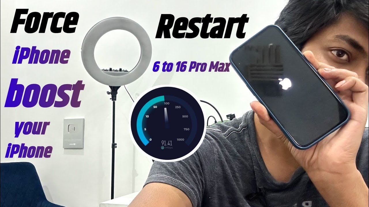 How To Force Restart iPhone | How To Force Restart iPhone 13 | iPhone ...