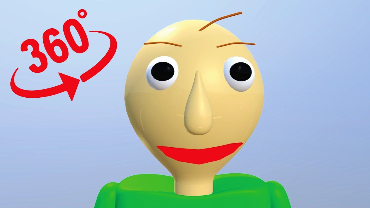 VR 360 Baldi but its have own swag | Baldi's Basics 360 VR | 360 baldi ...