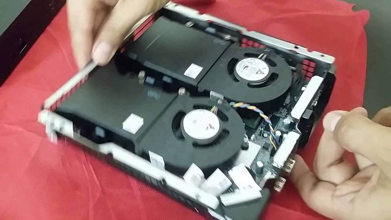 Aumentar memoria RAM en Alienware Alpha upgrade español - YouTube