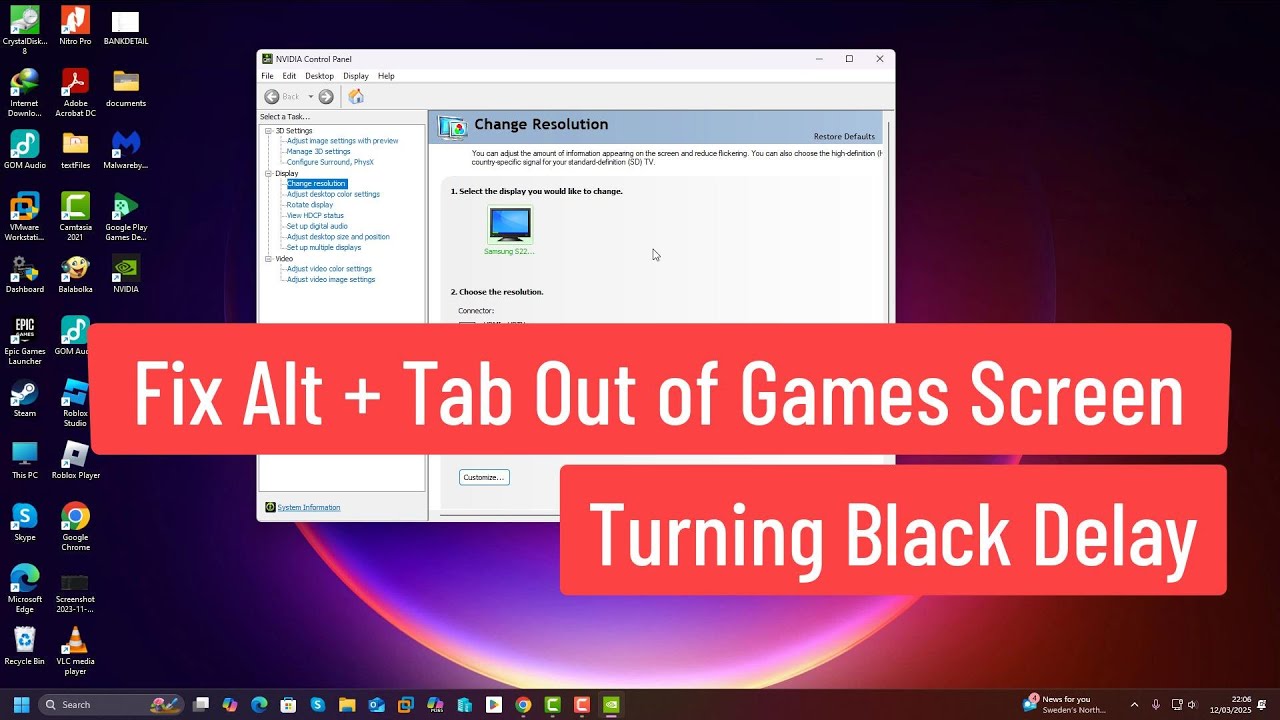Fix Alt + Tab Out of Games Screen Turning Black Delay In Windows 11/10 ...