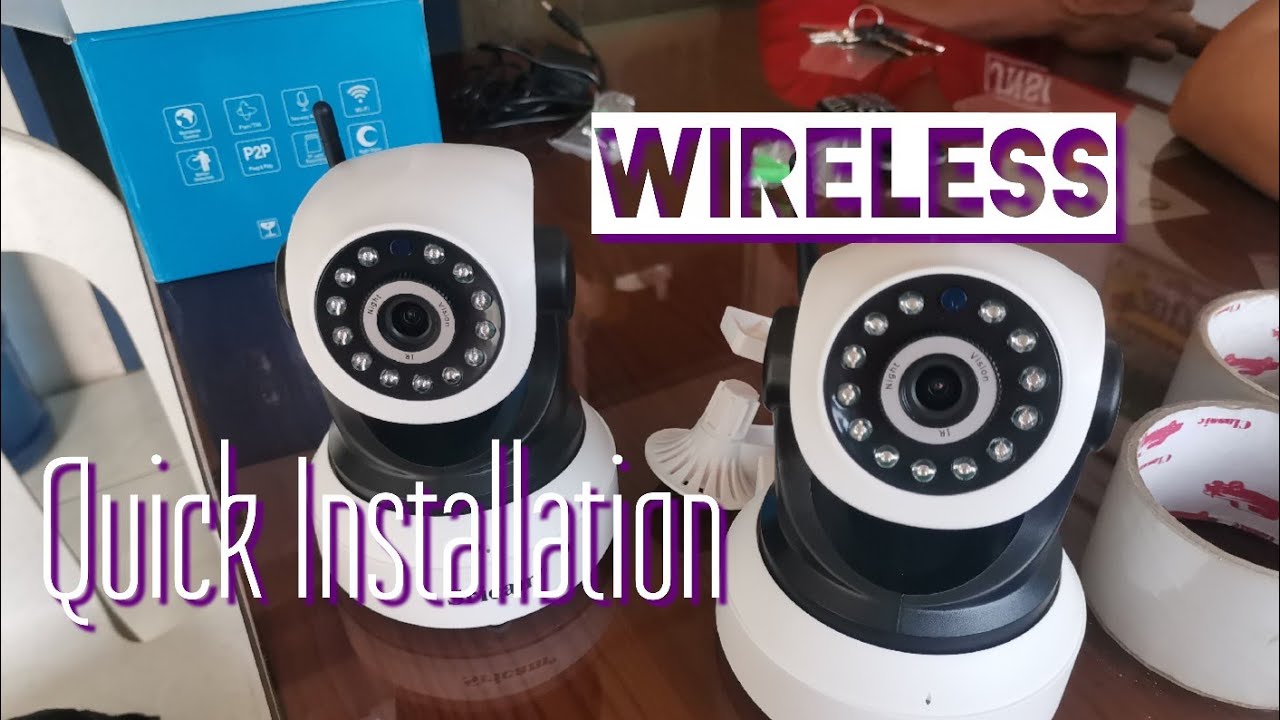 Wireless cctv Quick Installation - YouTube