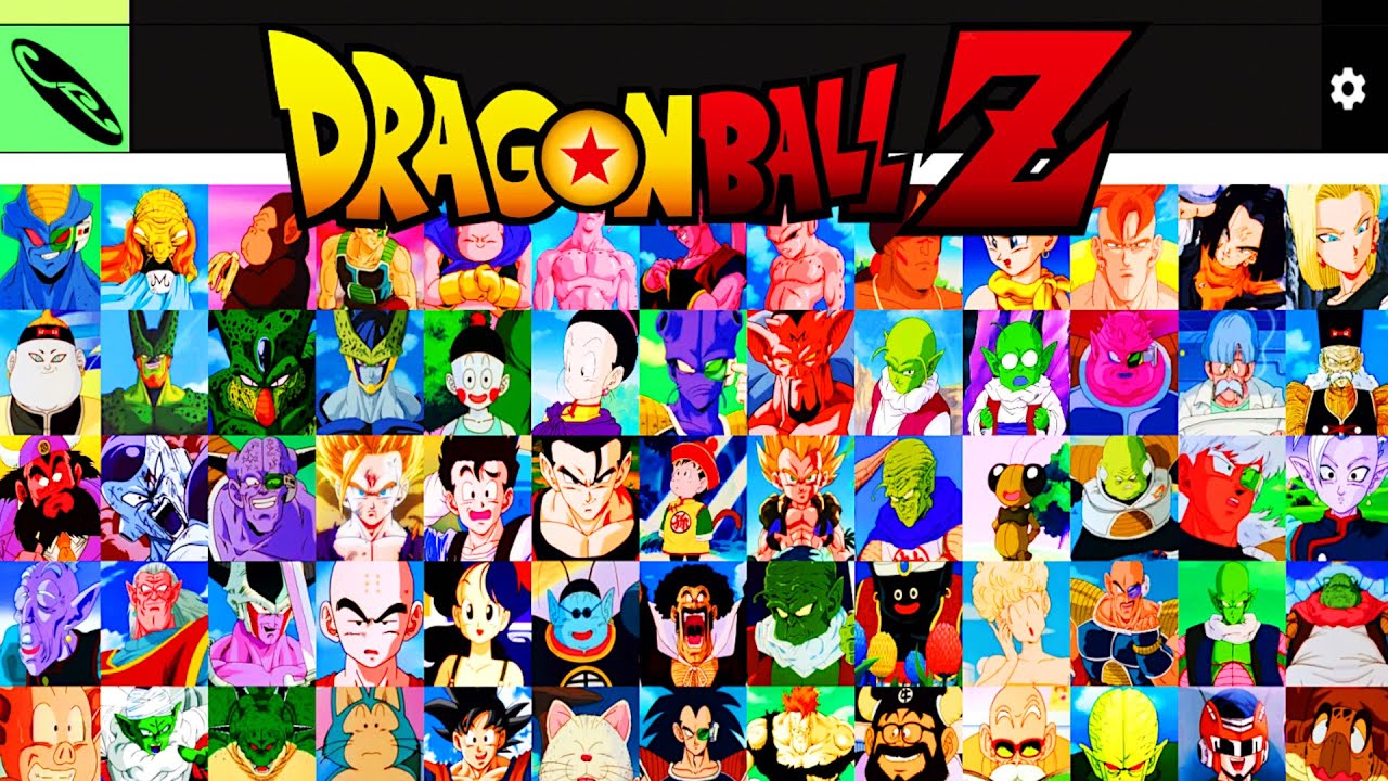 Dragon Ball Z Tier List - Charaktere - #2 - YouTube