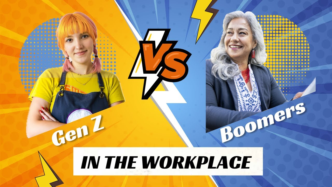 Gen Z v Boomers at Work - YouTube