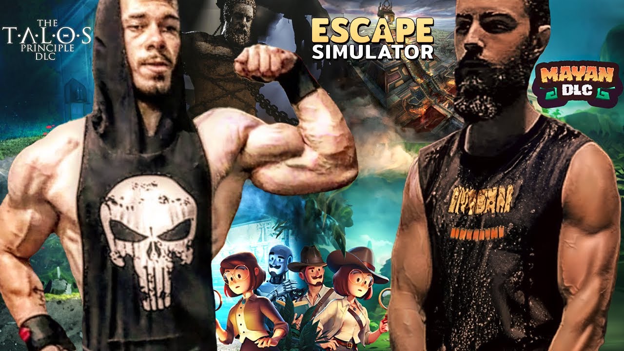 Nos PONEN a PRUEBA 🧩 Escape Simulator | Mayan & Talos Principle DLC ...
