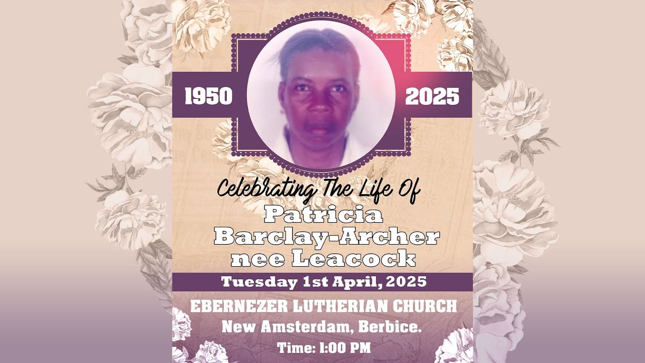 Celebration Of Life For Patricia Barclay Archer (Backup Link) - YouTube