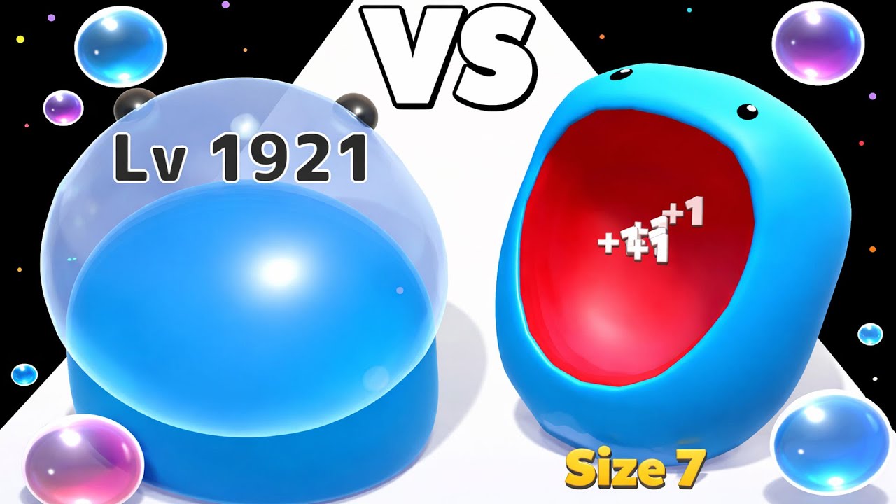 CLASH OF SLIMES 🟢 vs SLIME HOLE ♾️ ASMR Gameplay | Satisfying Slime Run ...