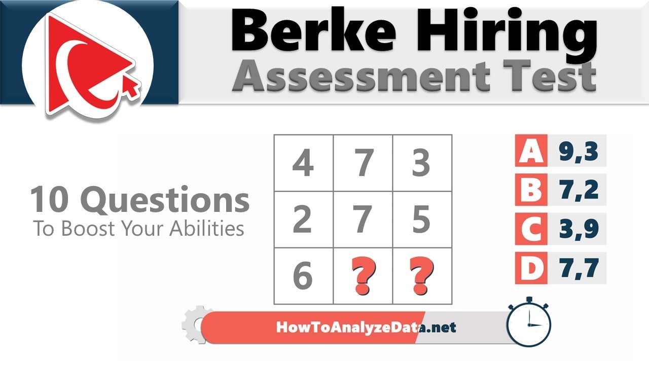 How to Pass BERKE HIRING ASSESSMENT TEST - Questions and Answers with ...