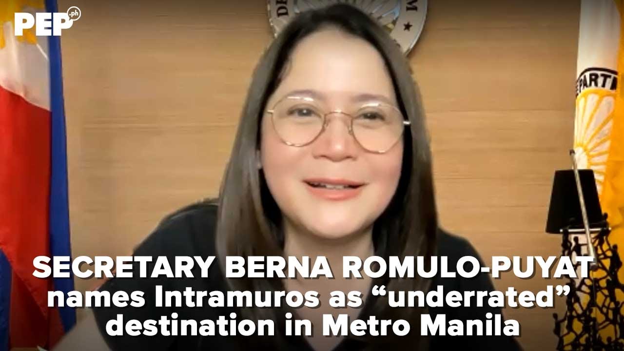 DOT Secretary names "underrated" destination in Manila | PEP Specials ...