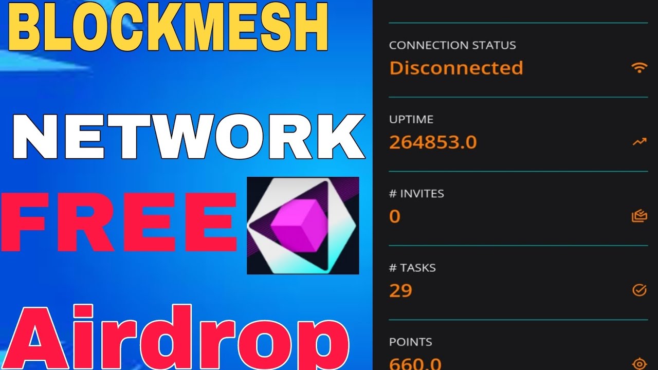 New crypto loot|| BLOCKMESH NETWORK Airdrop|| New instant crypto loot instant profit withdrawal ...