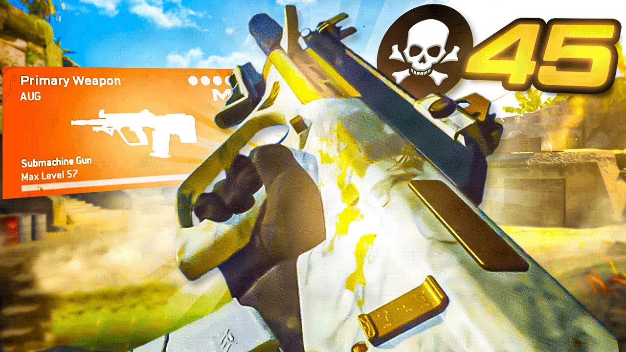 MW AUG HAS A TOP 3 TTK *Best MW AUG Class Setup WarZone* - YouTube