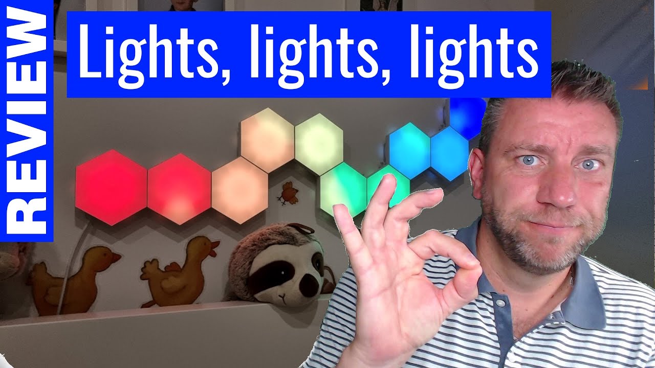 Decorative lights to to pimp-up your home: Temu LED extravaganza - YouTube