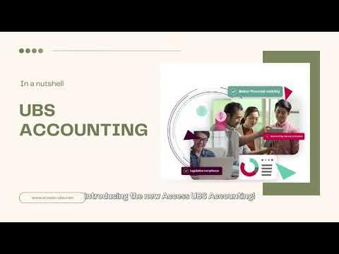 Access UBS Accounting Software New Version - YouTube