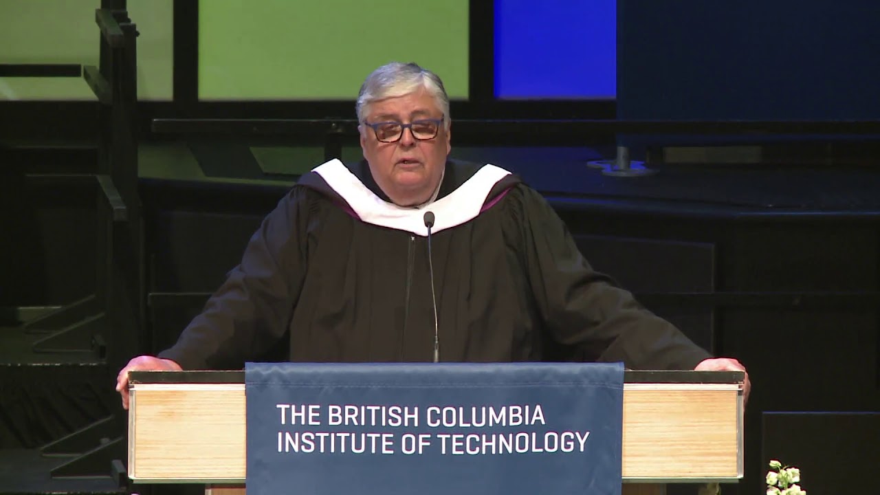 BCIT Convocation June 21, 2018 - Keynote Rick Cluff - YouTube