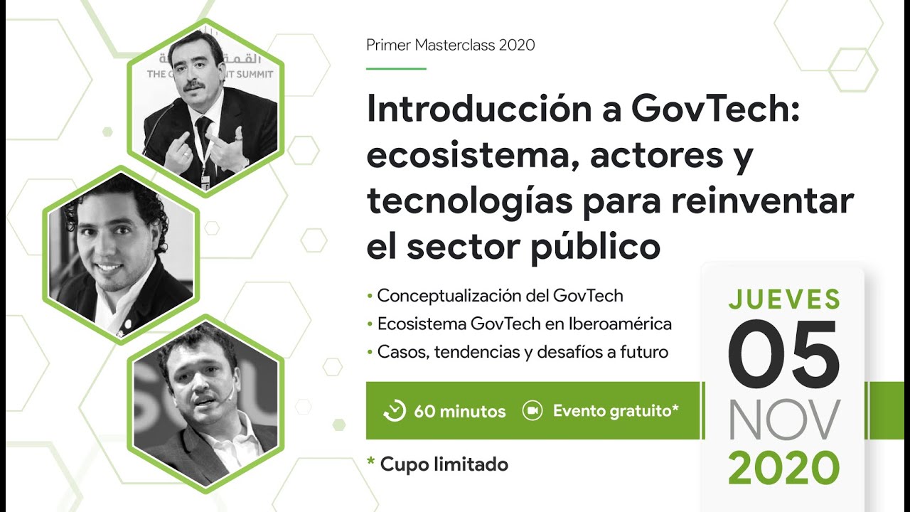 Masterclass 1: "Introducción a GovTech" - GovTech HUB - YouTube