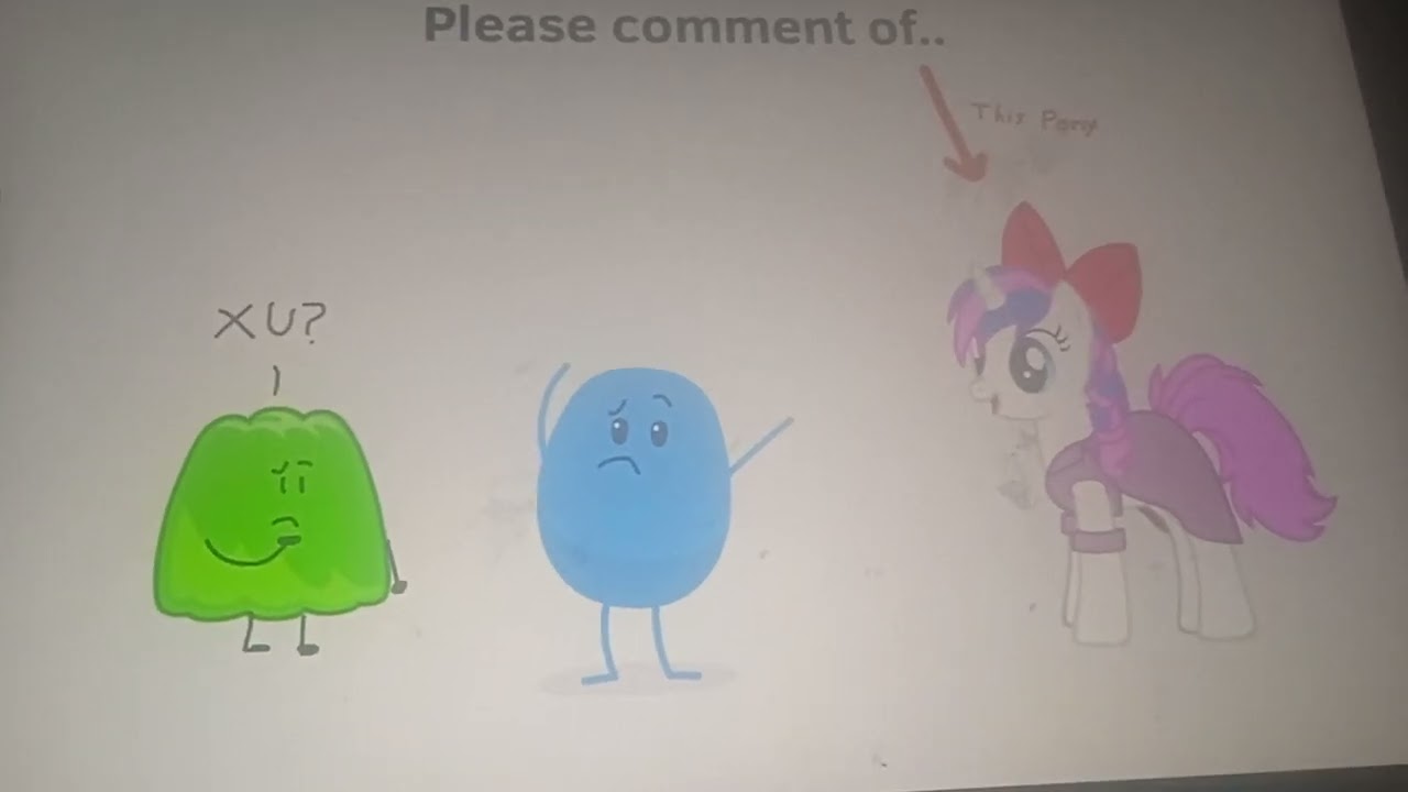 Please comment of this pony. (only @XU Productions comment) - YouTube