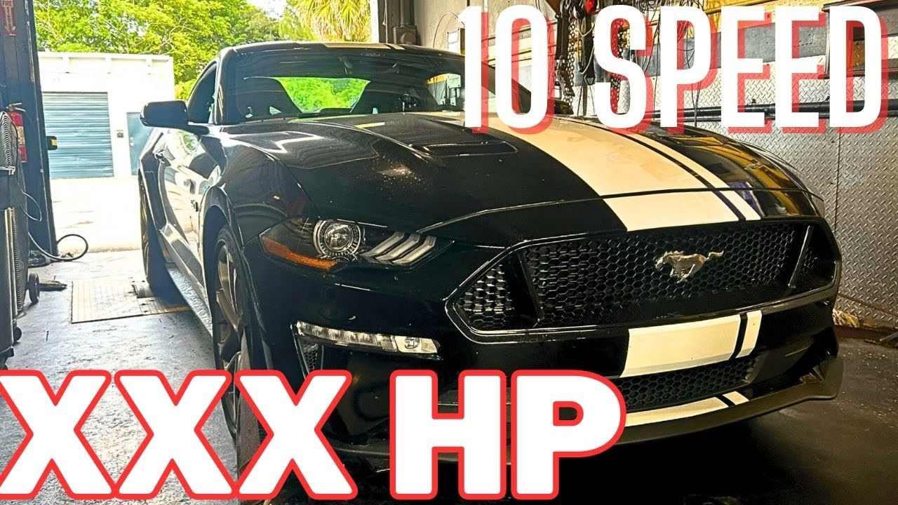 Stock Mustang GT Makes Crazy Power On The Dyno! - YouTube