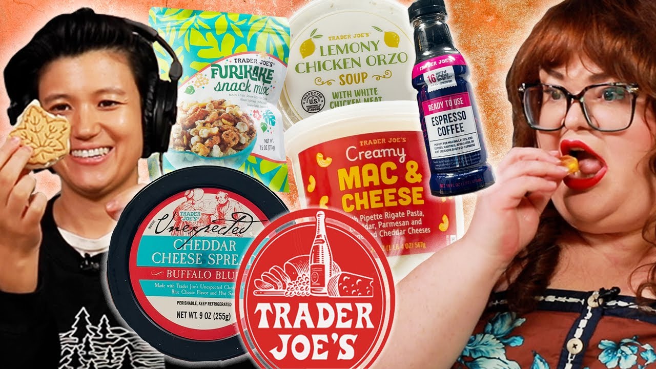 Kristin & Jen Try EVERY NEW Trader Joe's Item For September | Kitchen ...