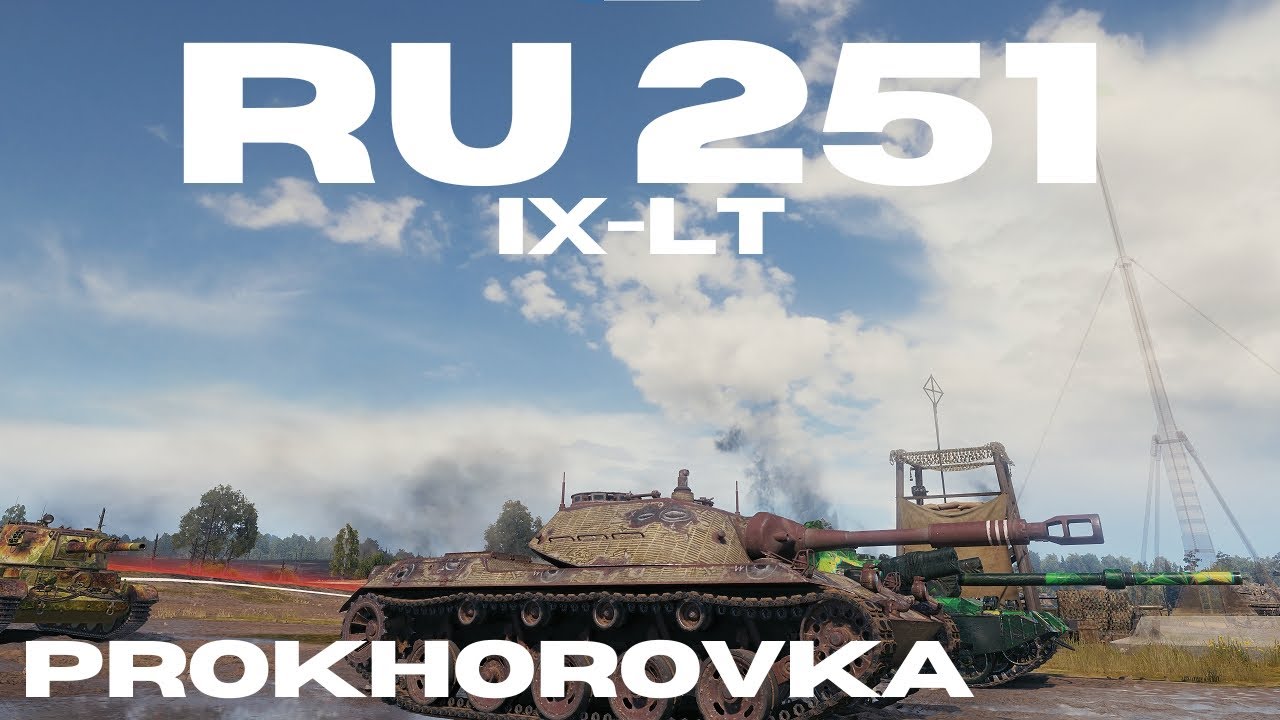 World of Tanks Replays - Ru 251 - 15K Spot Damage in tier 10 - YouTube