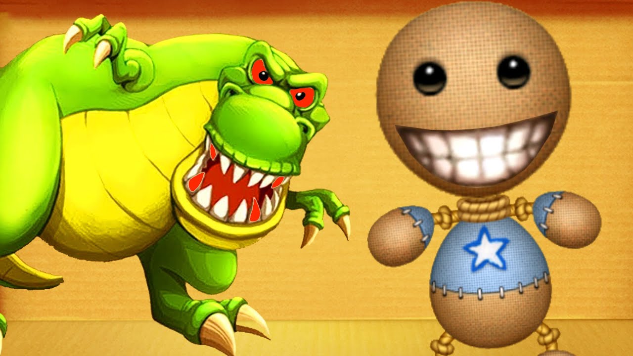 T-Rex vs The Buddy - Kick The Buddy 2022 - Android/IOS Gameplay - YouTube
