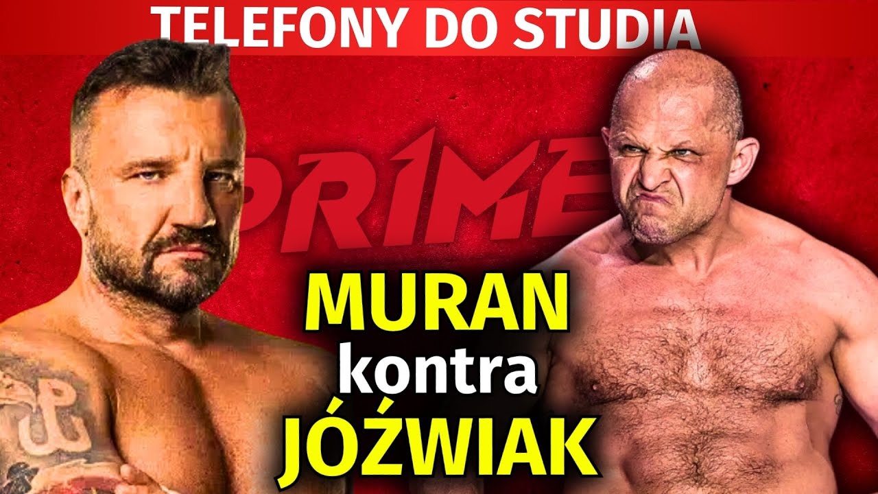 KONFRONTACJA MURAN VS JÓŹWIAK NA ŻYWO. LIVE PRZED PRIME MMA 9 - YouTube