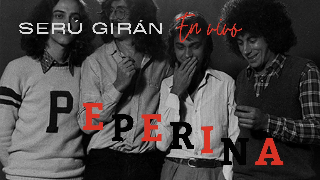 Serú Girán - Peperina (En vivo estadio obras 1981) - YouTube