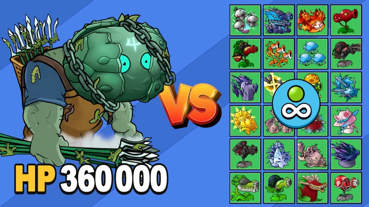 TRIDENT JUGGERNAUT VS UNLIMITED BULLET PLANTS | PVZ FUSION - YouTube