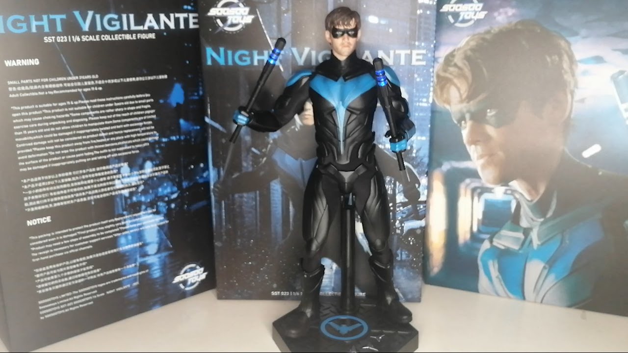 Unboxing/Review Night Vigilante (Nightwing) de Soosoo Toys en ...