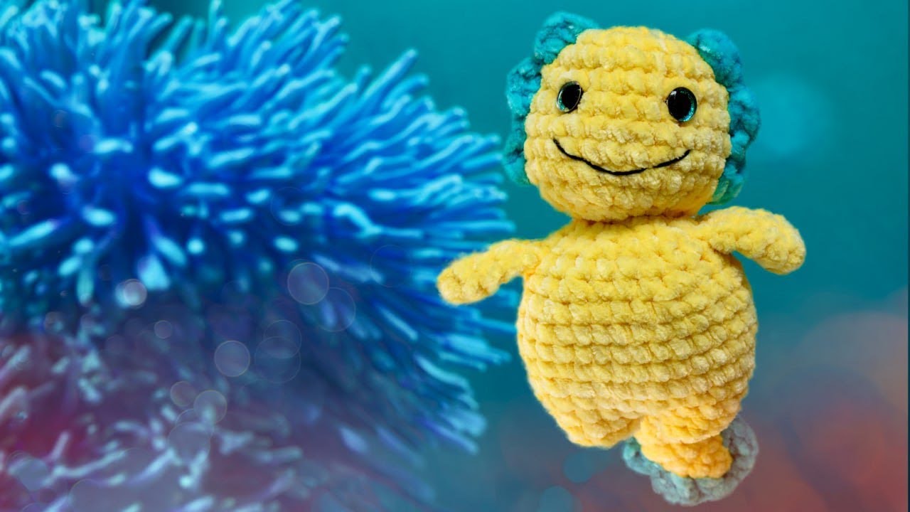 Crochet Tutorial Axolotl - YouTube