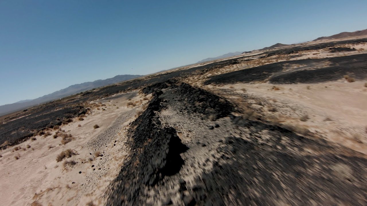 DJI FPV Barstow CA [D-Cinelike 4K] Volcanic rock - YouTube