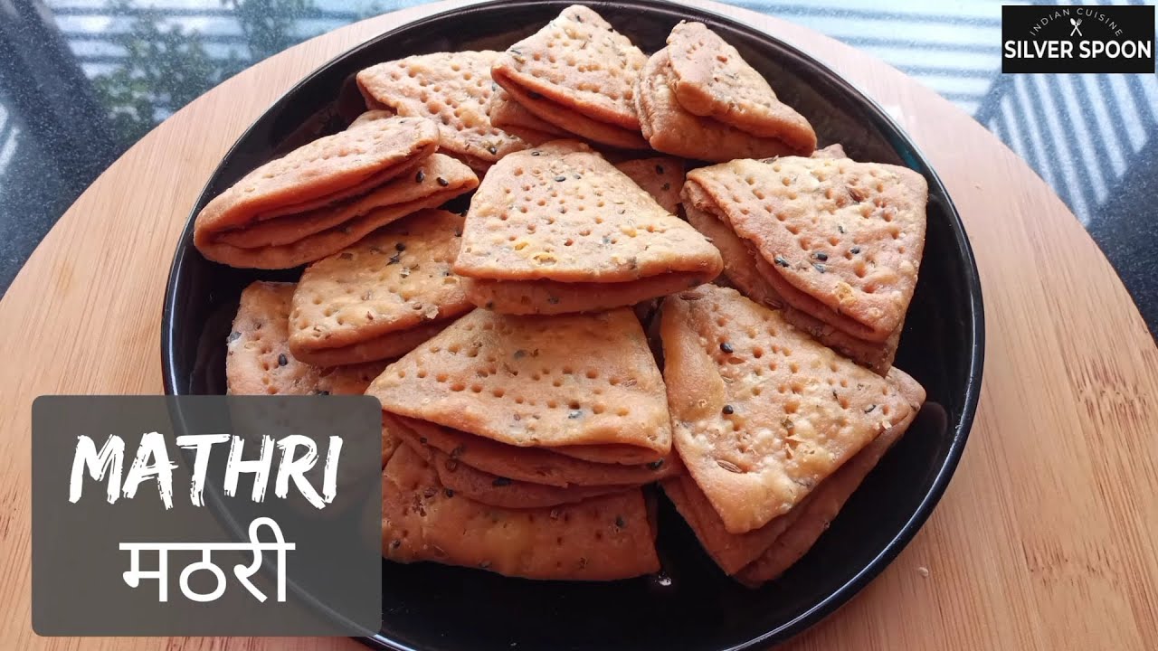 Mathri Recipe | Crispy Rajasthani Mathri Recipe | Matthi Recipe ...