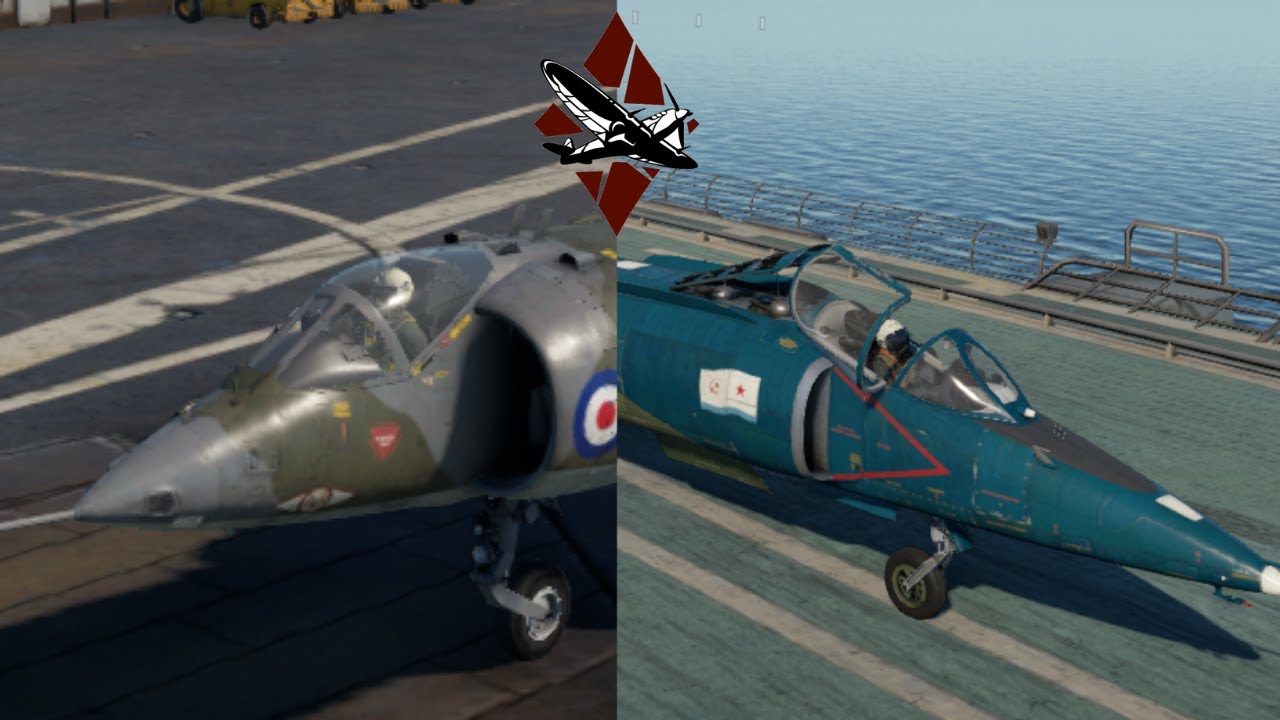 Vertical Takeoff - War Thunder - VTOL Planes Yak 38 / Harrier GR.1 ...