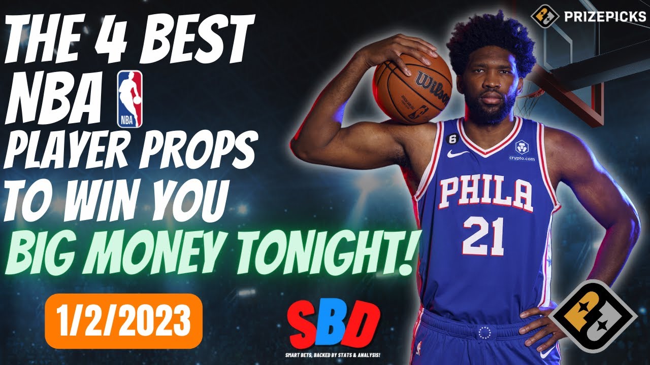 PRIZEPICKS NBA PLAYER PROPS for TODAY 1/2/23 | BEST NBA BETS | FREE ...