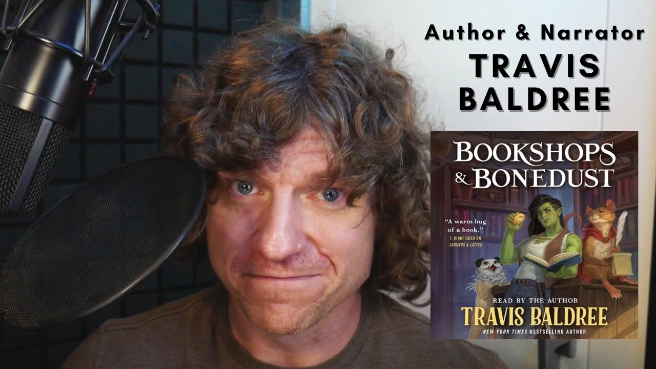 Behind the Mic: Travis Baldree on Bookshops & Bonedust - YouTube
