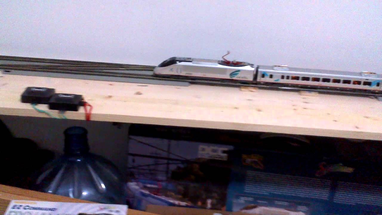 Acela Model Train Set - YouTube