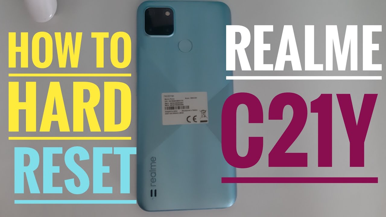 How to Hard reset Realme C21Y 2022 - YouTube