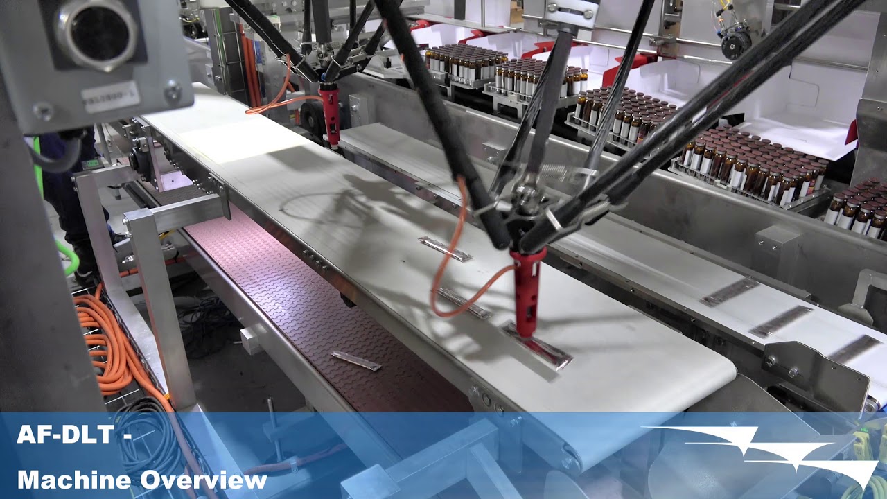 Delta 3 Robot for Straws | AF-DLT - AFA Systems - YouTube