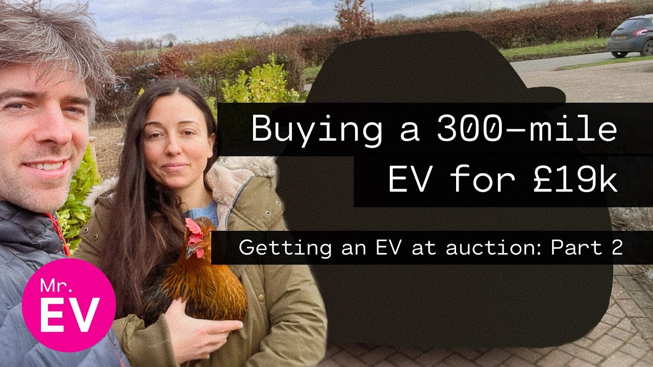 How we got a 300-mile range used EV at auction for £19k - YouTube