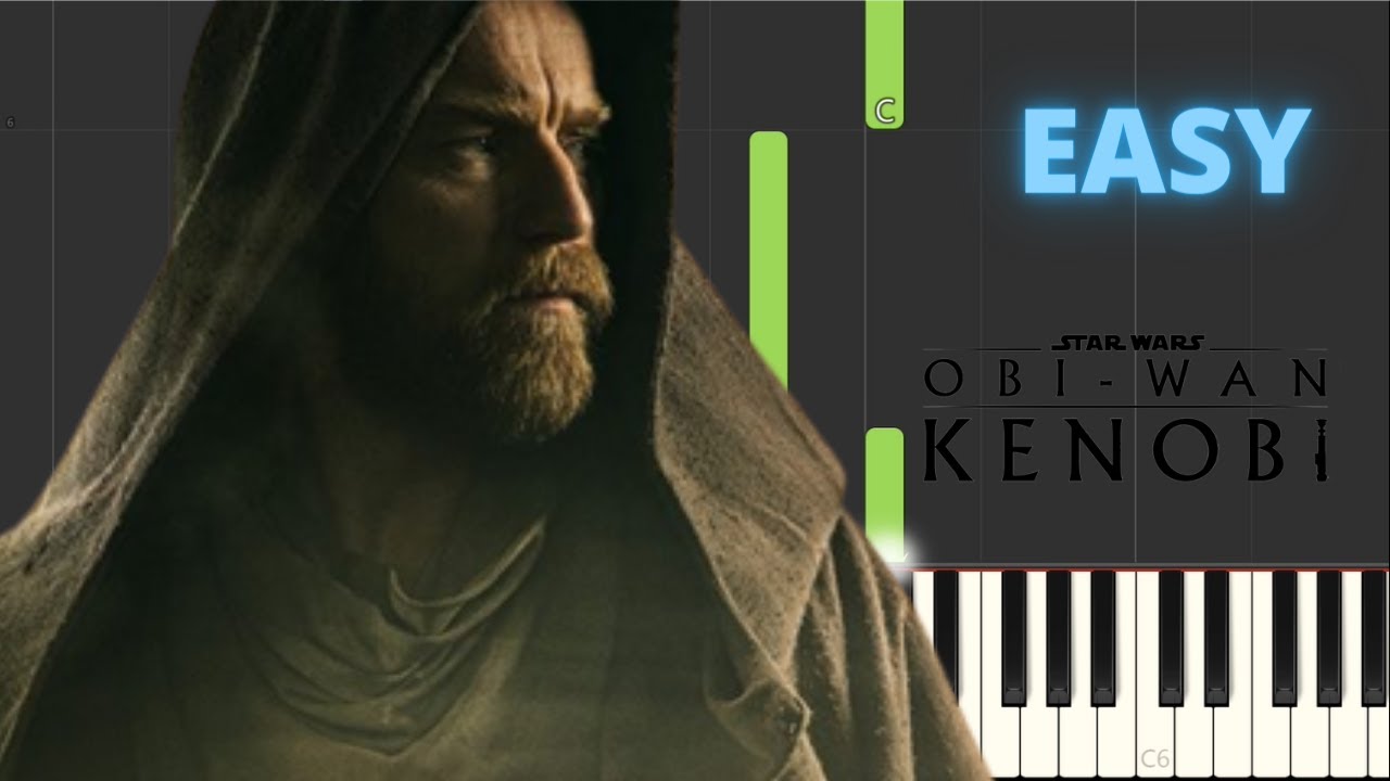 Obi-Wan Kenobi Series - EASY Piano Tutorial - YouTube