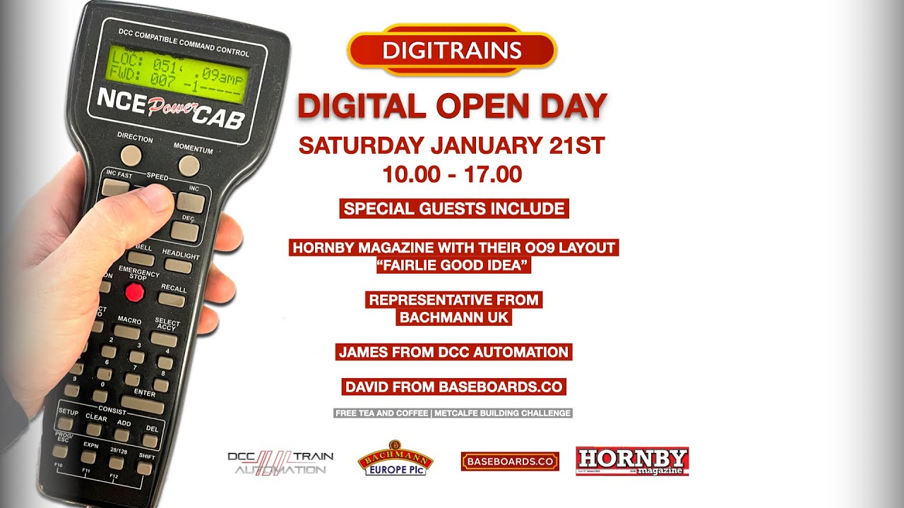 Digitrains Digital Open Day 21st January - YouTube